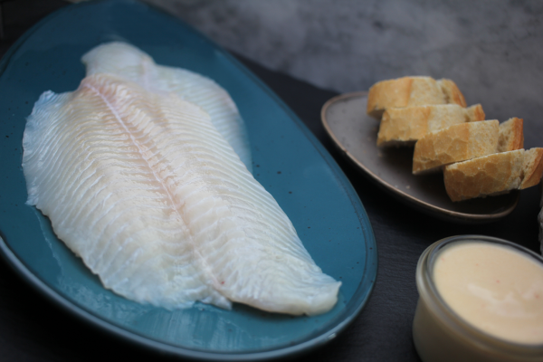 Rotzungenfilet (Limandes) - fangfrisch, ohne Haut